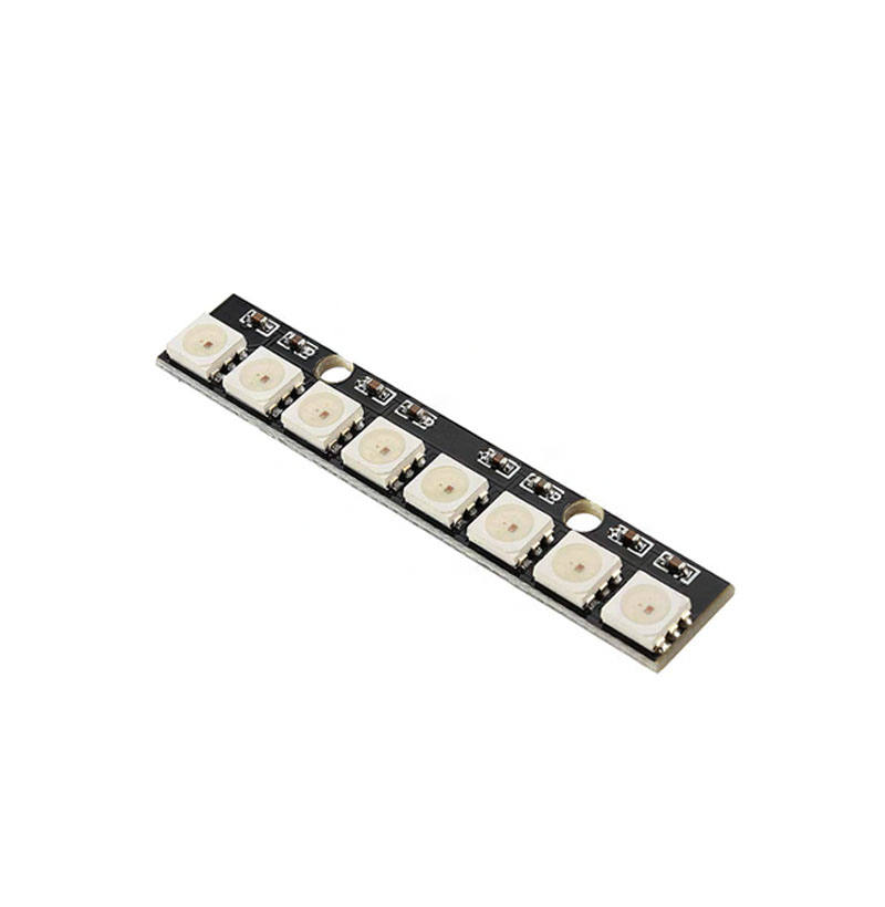 8位5050全彩LED模塊 WS2812 5050 RGB LED 全彩驅動彩燈開發板 | 彥翔電腦資訊有限公司