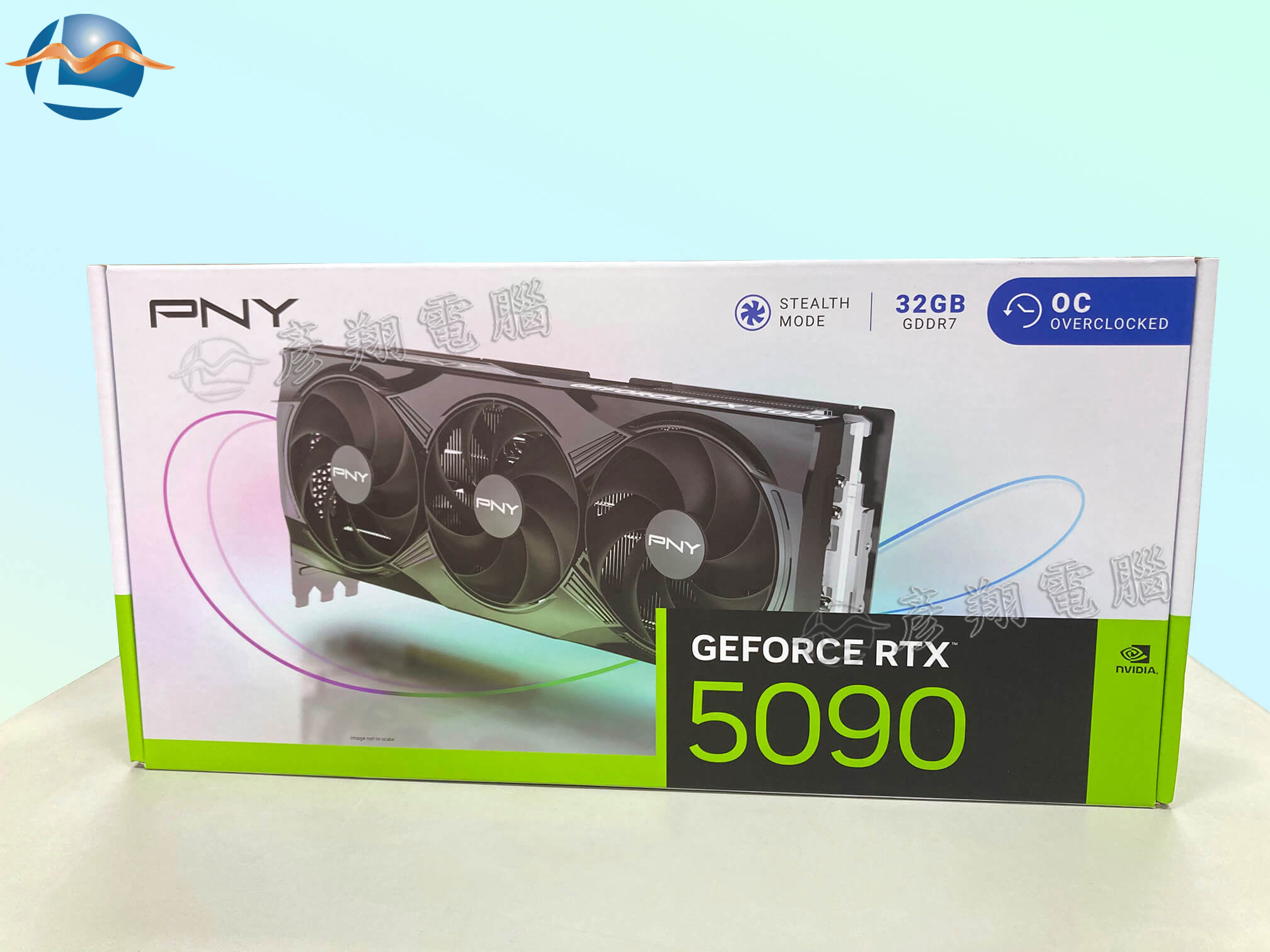 開箱｜PNY GeForce RTX 5090 OC 32GB GDDR7：沉浸式效能衝擊，就在打開那一刻 – 彥翔電腦資訊有限公司